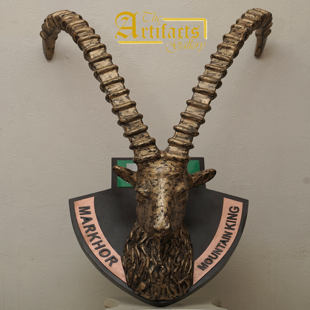 Himalyan Markhor (Ibex) Life-size Resin Trophy - The Artifacts Gallery